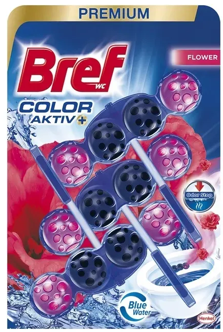 ᐉ Купити Туалетний блок Bref Flower, 3х 50 г за ціною: 170 грн ...